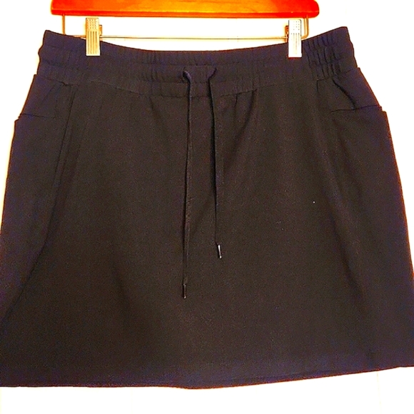 RBX | Shorts | Black Cargo Skort Preppy Skirt Skort Activewear Pullon ...
